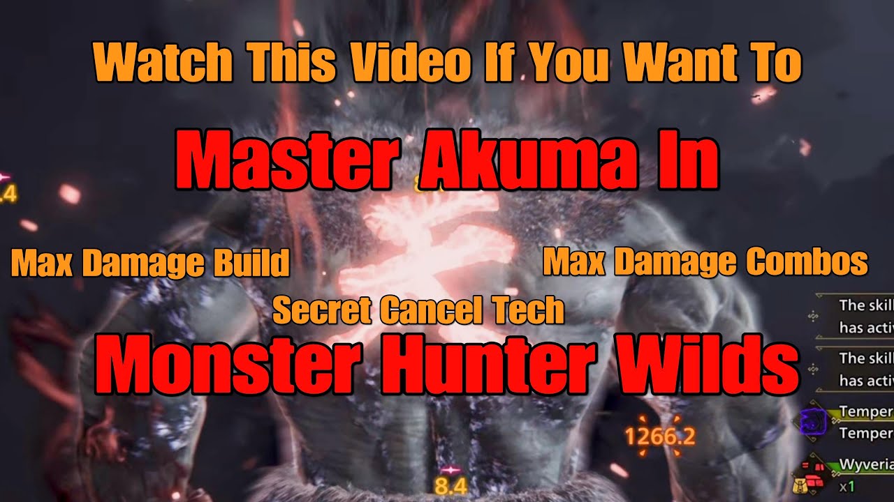 Unleashing Akuma: Master the Legend in Monster Hunter Wilds - YouTube