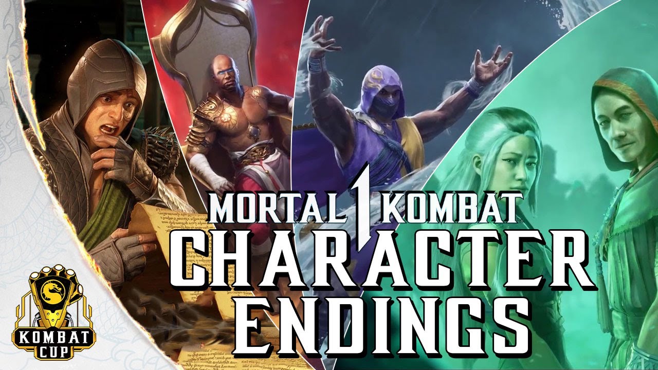 Mortal Kombat 1 ALL Ladder Endings | MK1 Character Tower Endings - YouTube