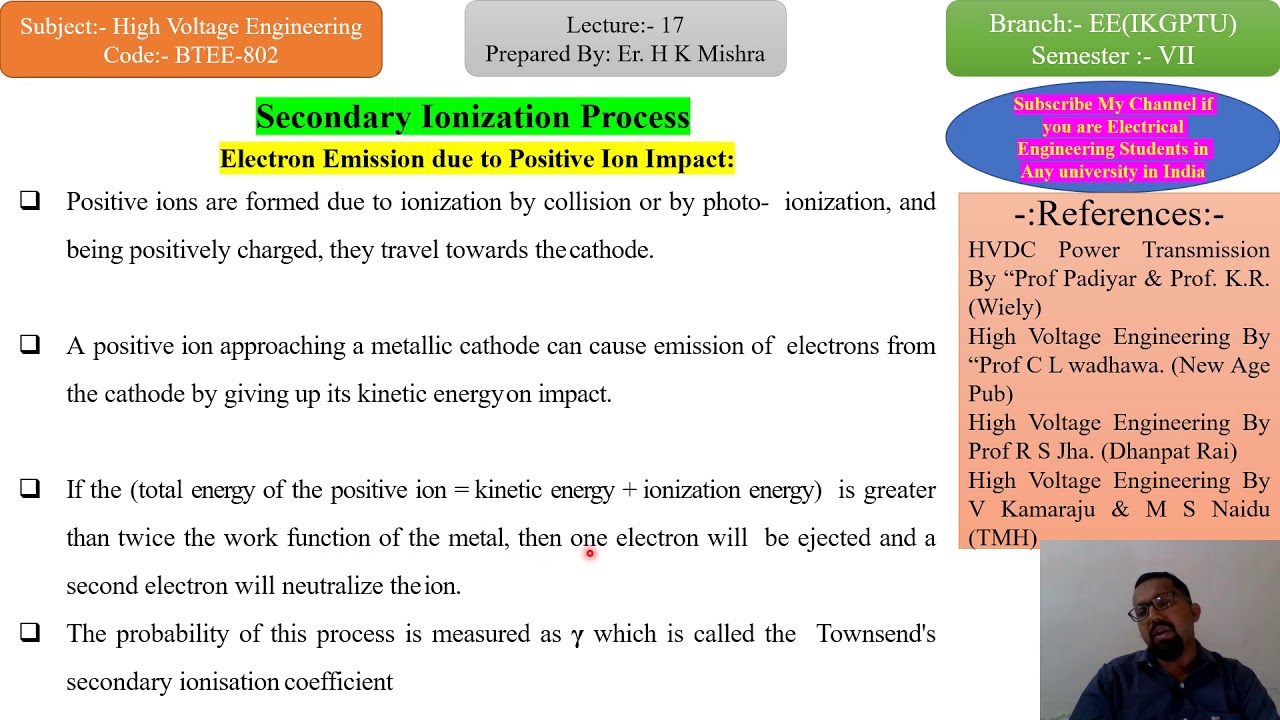 Secondary Ionization Process - YouTube