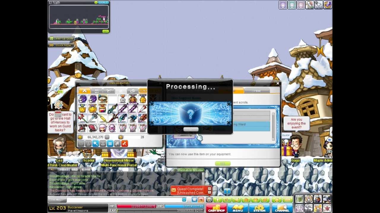 MapleStory GMS- The Amazing Adventures Of Scrolling A Tyrant Altair ...