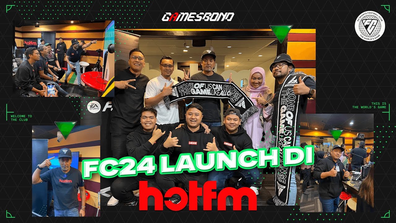 FC 24: TEAM KJ VS TEAM JOHAN DI HOT FM! - YouTube