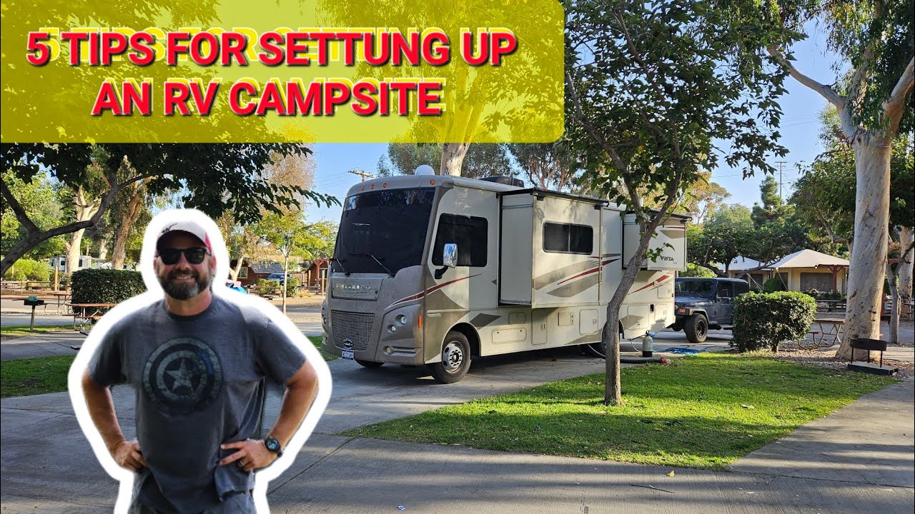 Tips on setting up a Campsite #RV #Travel - YouTube