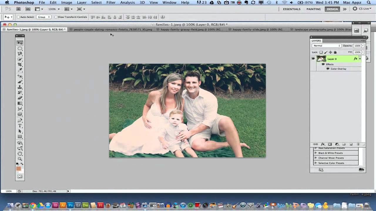 Photoshop Tutorial - 5 Easy Photo Effects For Beginners - Photoshop Trend
