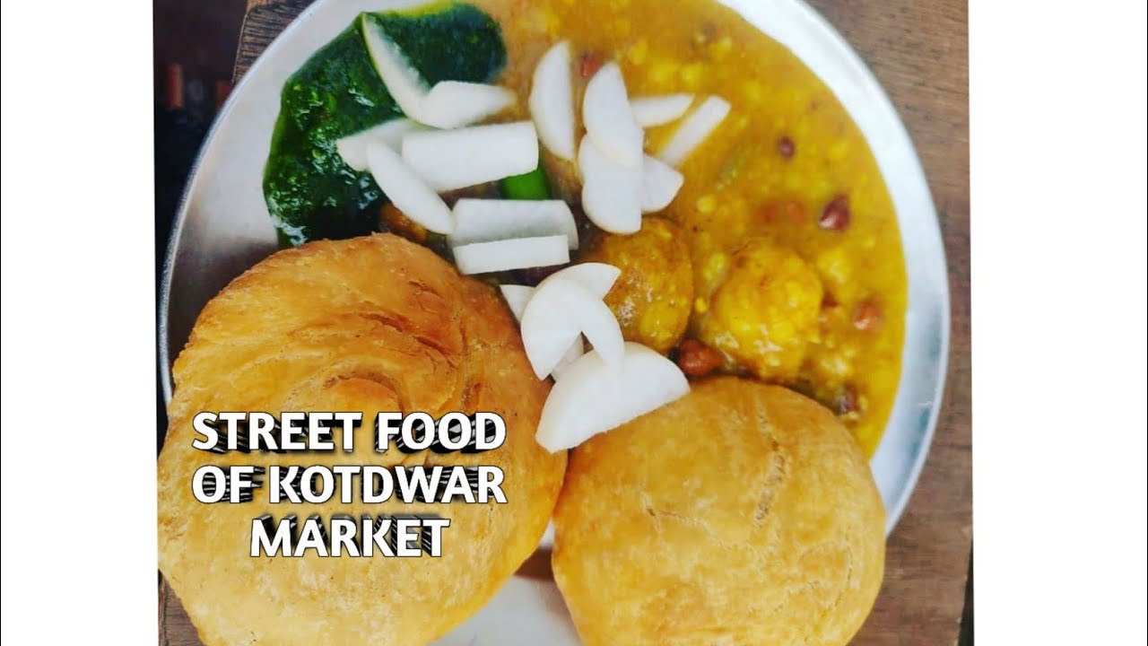 STREET FOOD OF KOTDWAR MARKET 🖤🖤🖤 || VLOG :- 06 || - YouTube