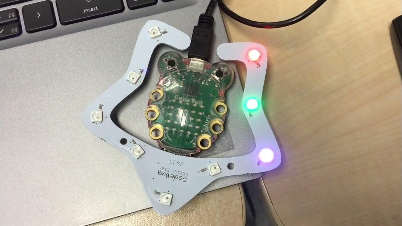 Digipurk Codebug täheke - YouTube