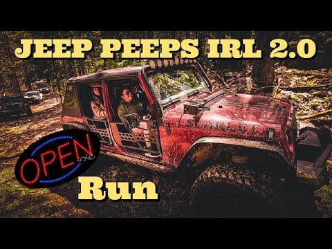 OPEN RUN PART 1| Jeep Peeps IRL 2.0| Jeep Peeps of New England 4x4 Meet ...