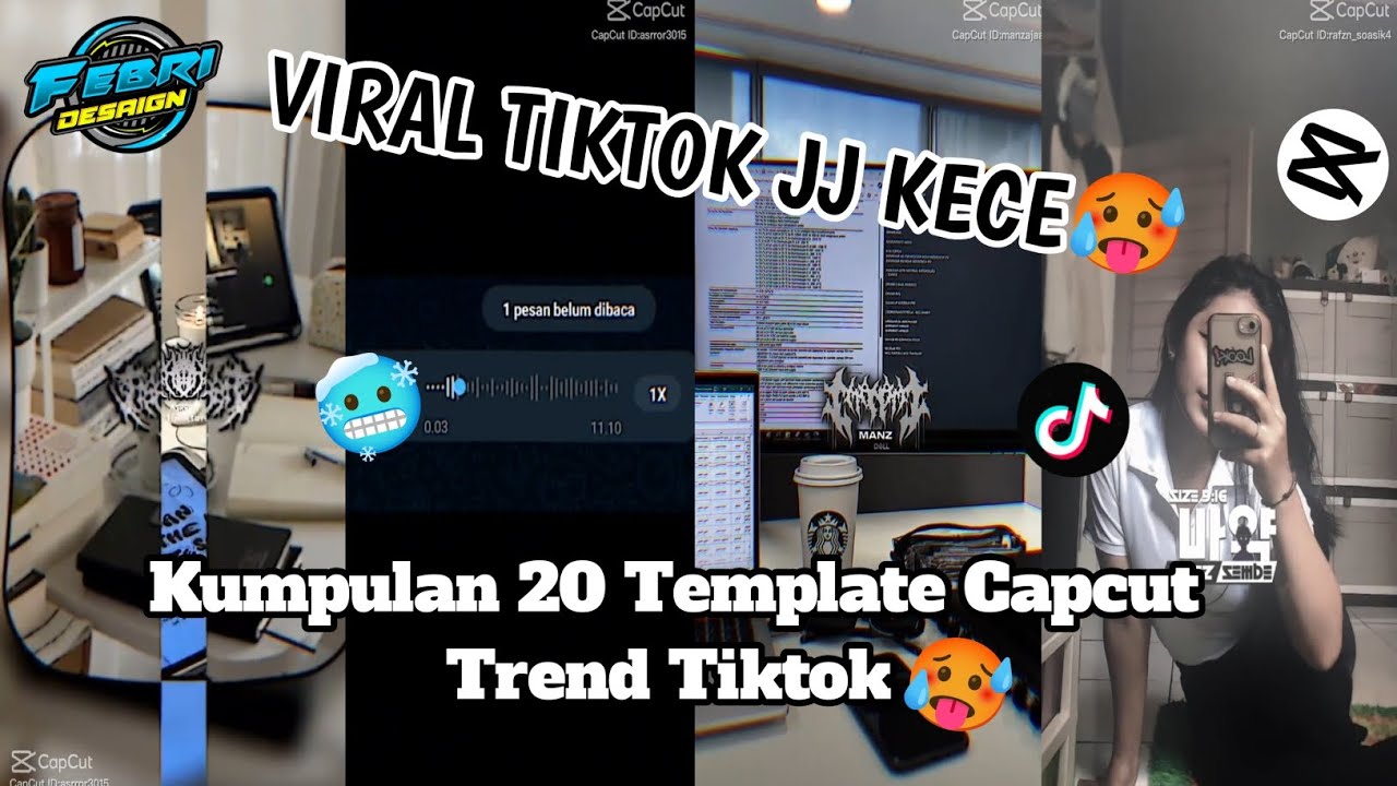 Kumpulan 20 Template JJ Viral Terbaru🎟 || Trend TikTok🤩 || VIRAL TIKTOK ...
