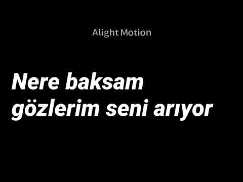 Kurban olduğum-Tuğçe Kandemir Lyric Video(HD)