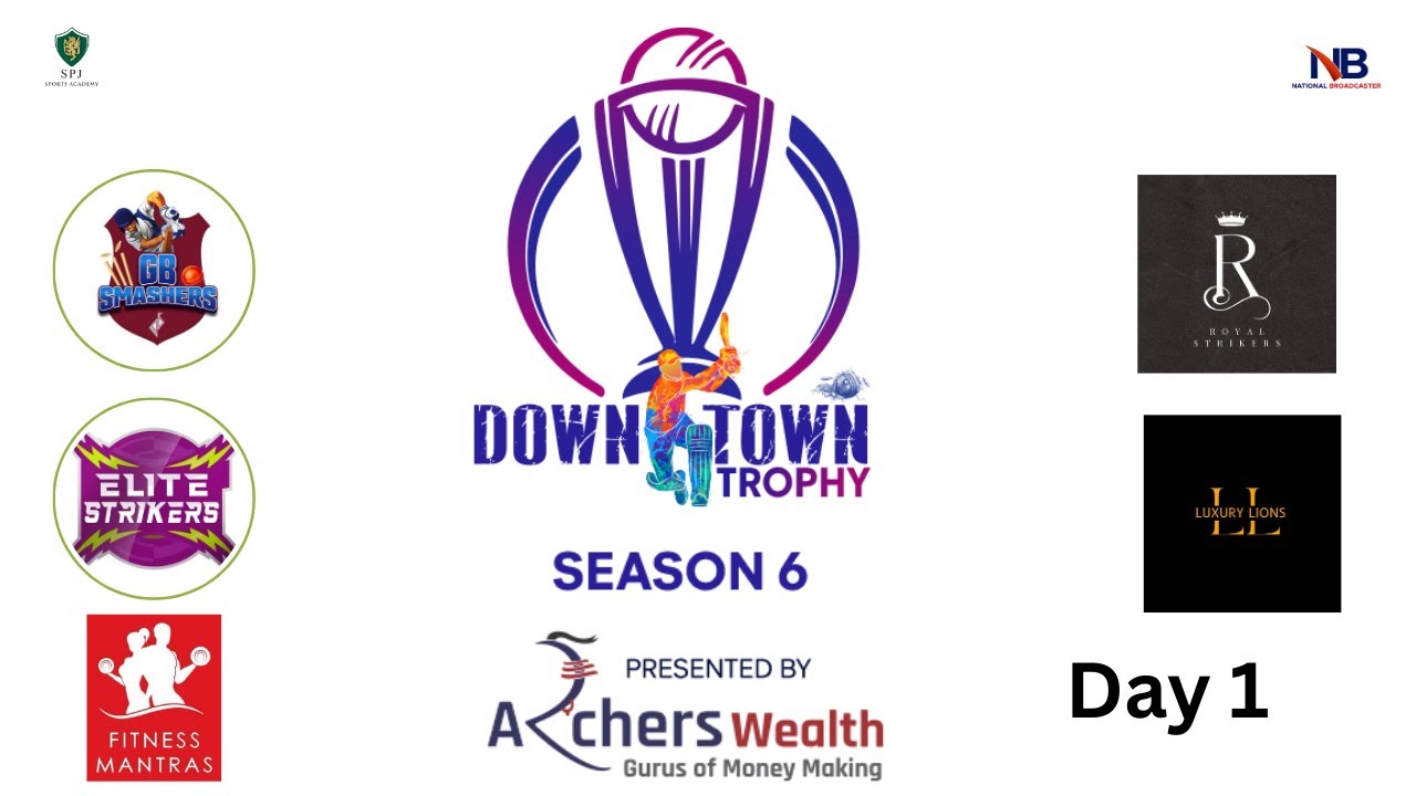 🔴 LIVE :DOWNTOWN TROPHY SEASON 6 | DAY 1 - YouTube