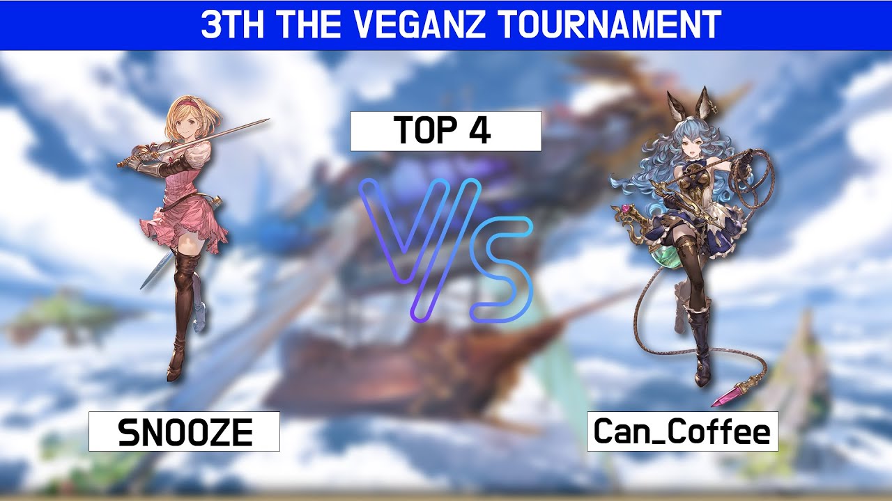 [GBVS]제 3회 더 비건즈 토너먼트 TOP 4 첫번째 경기 SNOOZE VS Can_Coffee - YouTube