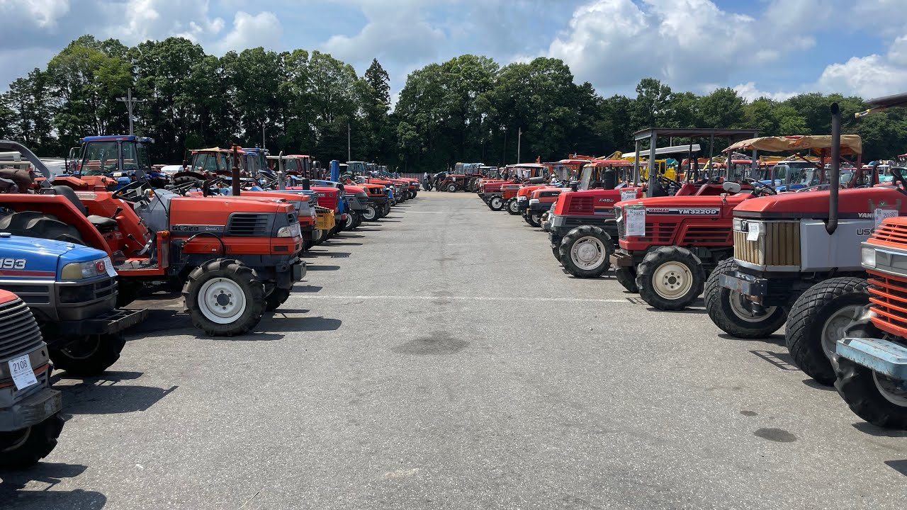 Japanese Brands Tractors in Japan | Agriculture and farming Equipments ...