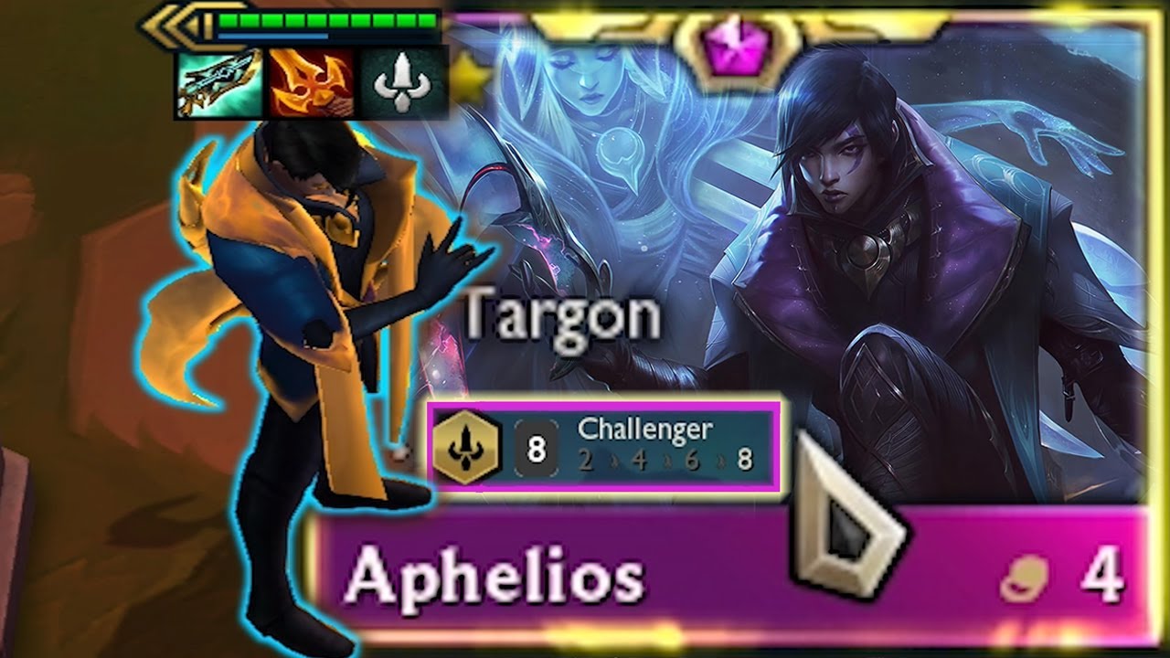 Aphelios 3 Star Build Challenger | 8 Challenger | TFT SET 9.5 RANKED ...