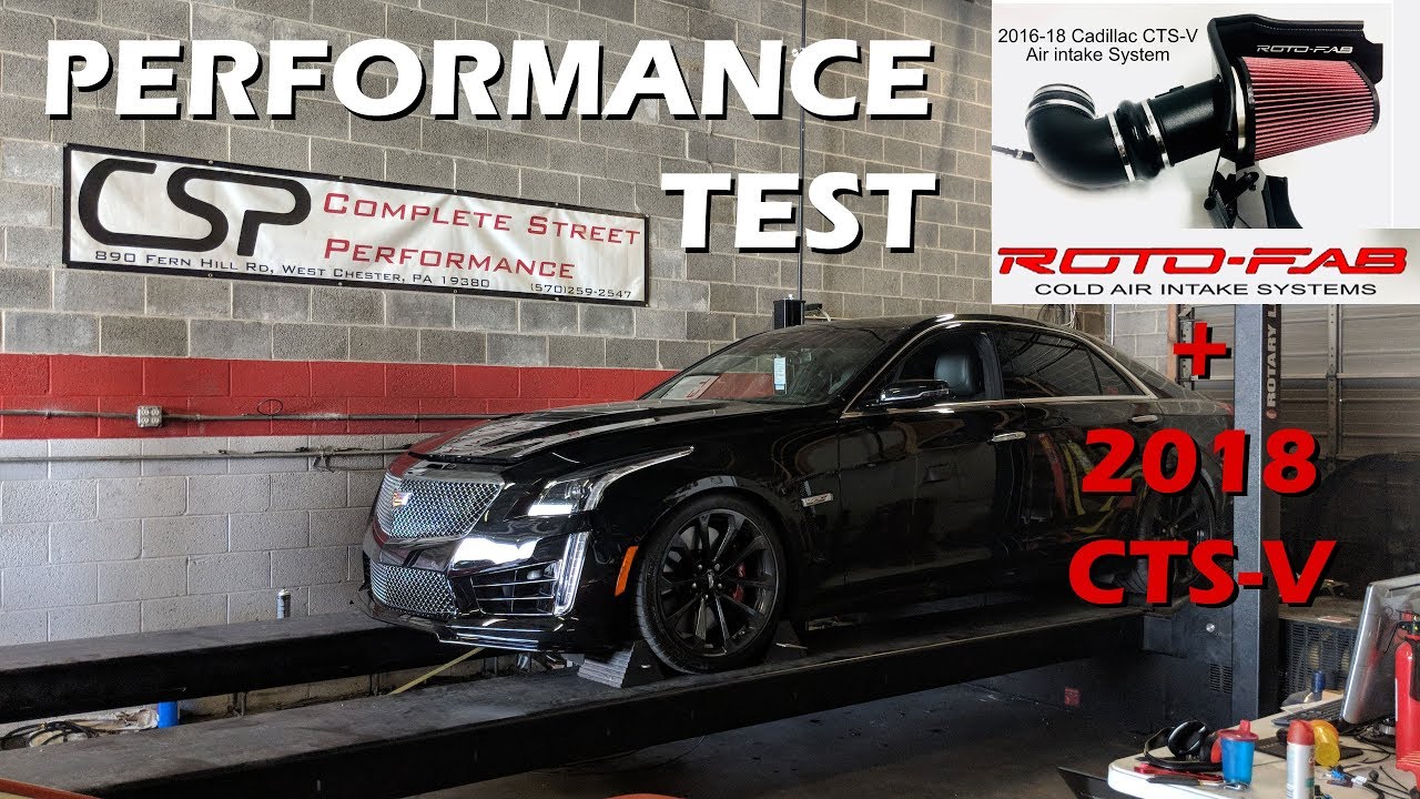 Roto-Fab gains big on 2018 CTS-V - YouTube