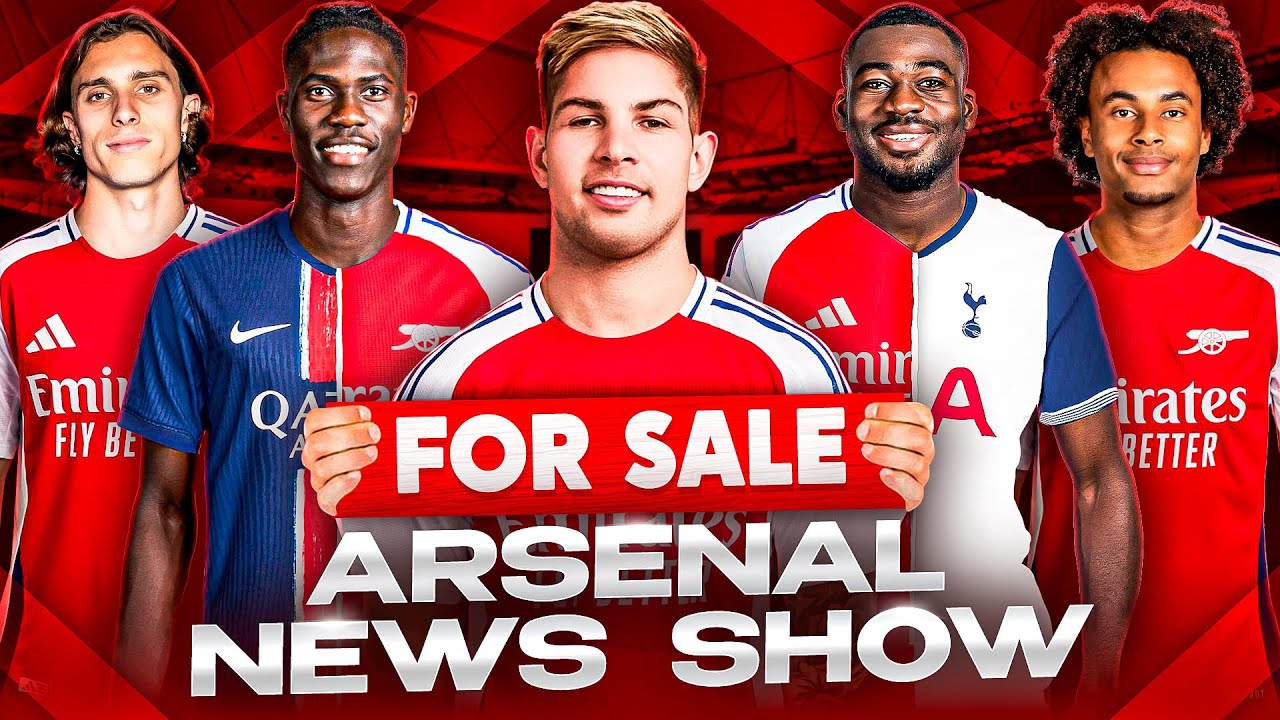 Arsenal News Show: Riccardo Calafiori | Nico Williams | Kiwior | Smith ...