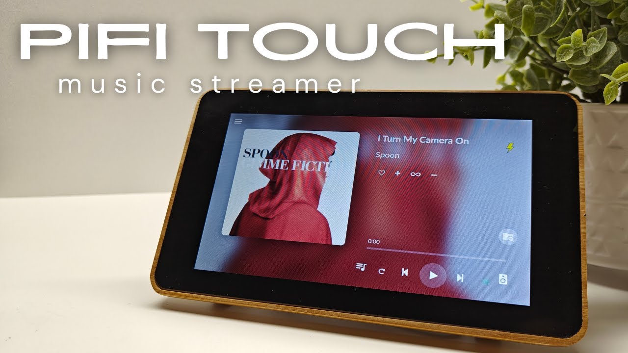 DIY touchscreen HIFI audio streaming device - YouTube