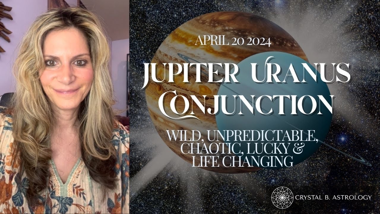 The Great Jupiter Uranus Conjunction in Taurus: April 20 2024 - YouTube
