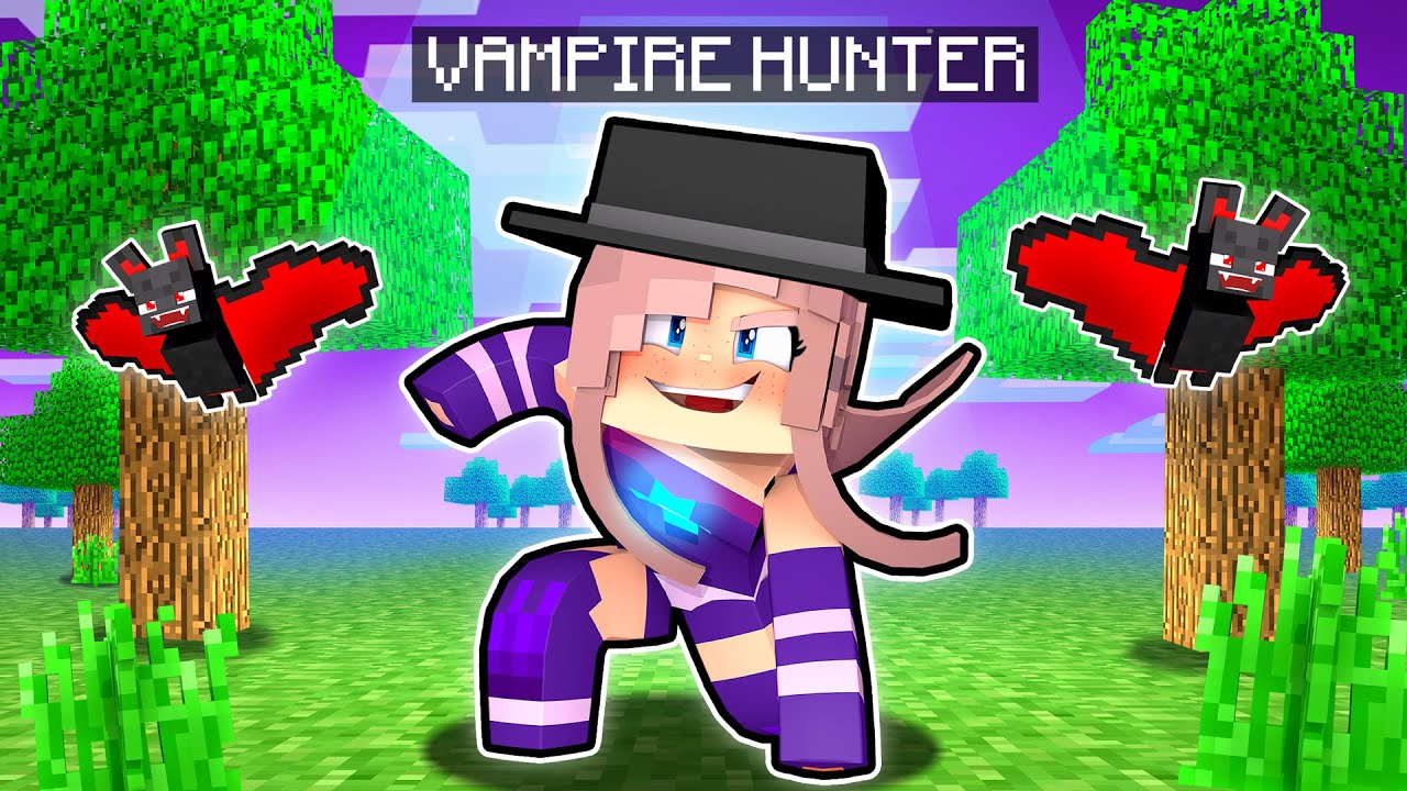 I Became a VAMPIRE HUNTER In Minecraft! - YouTube