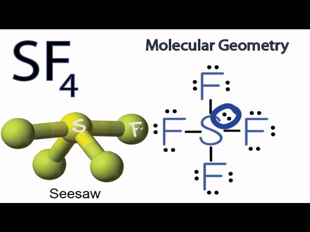 Seesaw Molecular Geometry