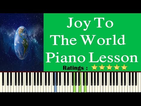Joy To The World Piano Tutorial - Learn To Play Joy To The World On ...