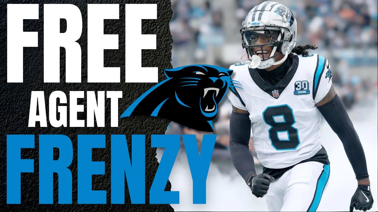 🔥 FREE AGENT FRENZY: PANTHERS MAKE BIG MOVES (and miss) ON DAY 1! - YouTube