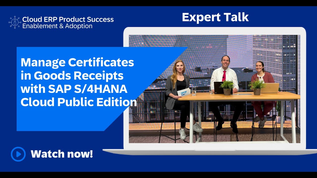 Manage Certificates in Goods Receipts with SAP S/4HANA Cloud Public ...