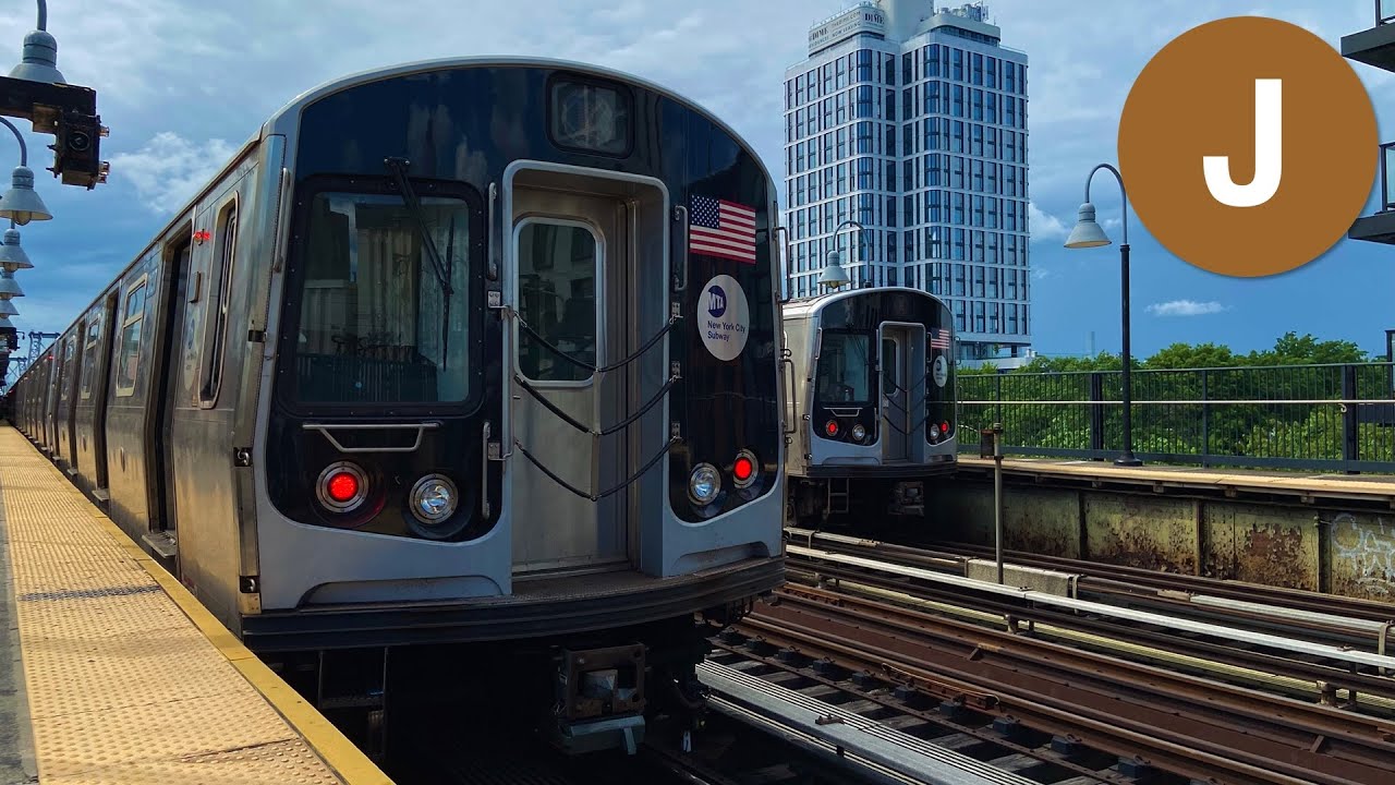 (J) Trains Starting & Ending Service at Marcy Avenue - YouTube