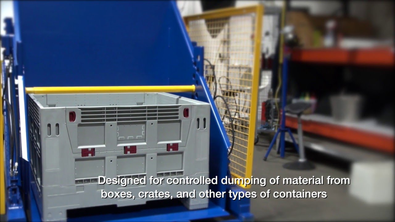 HBD Electric/Hydraulic Box Dumpers - YouTube