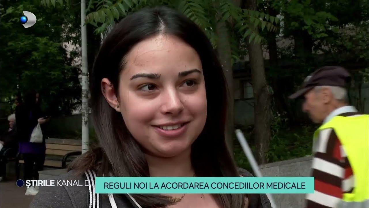 Stirile Kanal D - Reguli noi la acordarea concediilor medicale | Editie de pranz - YouTube