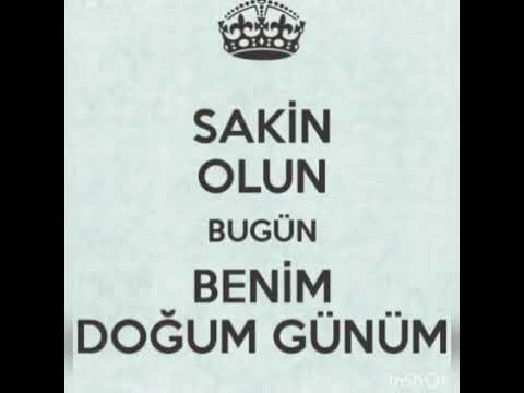 Şeeeey bu gün benim doğum günümde🙈🙈🙈