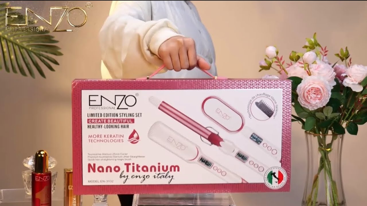 ENZO🇮🇹 nano titanium Collection EN-3132 nouvelle génération - YouTube