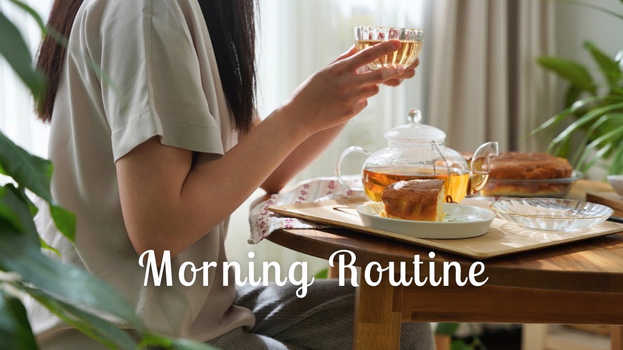 Slow Morning Routine for a Cozy Start | Tea, Cheesecake 🍰 Cherry ...