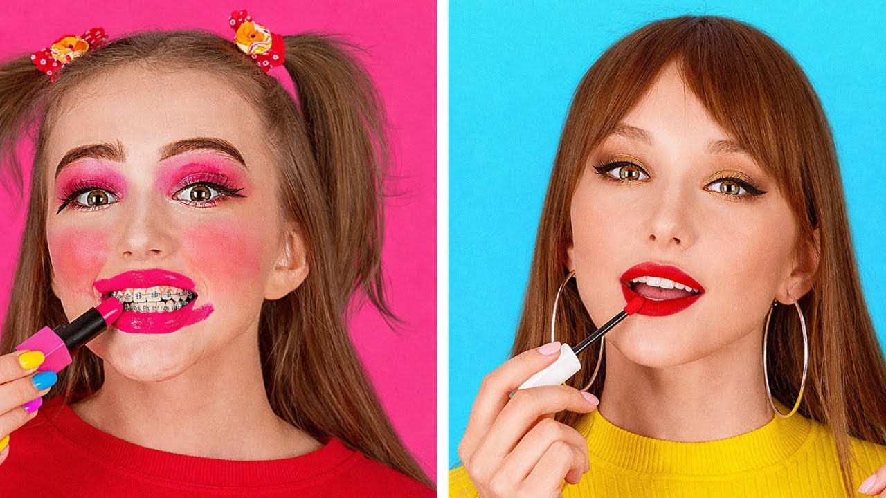 Genius Girly Life Hacks 💄 | 123 GO! Hacks - YouTube