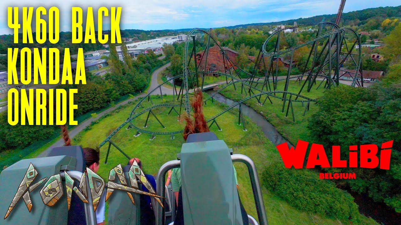 Kondaa 4K60 Back Row POV Onride | Intamins Masterful Rollercoaster at ...