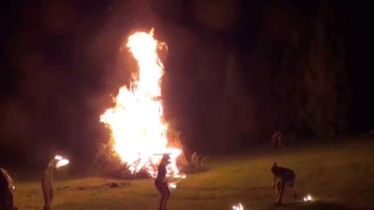 Montana Burning Bear 2015, The Bear burns! - YouTube
