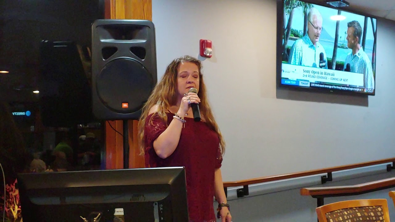 Sandy singing "A Little More Love" by Olivia Newton-John - YouTube