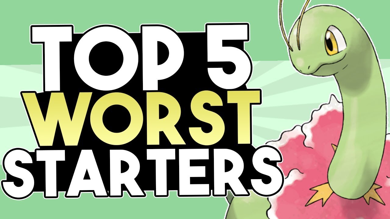 Top 5 WORST Starter Pokemon Least Favourite YouTube top-5-worst-starter-pokemon-least-favourite-youtube