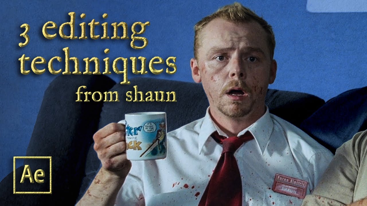 breaking down 3 editing techniques from shaun of the dead - YouTube