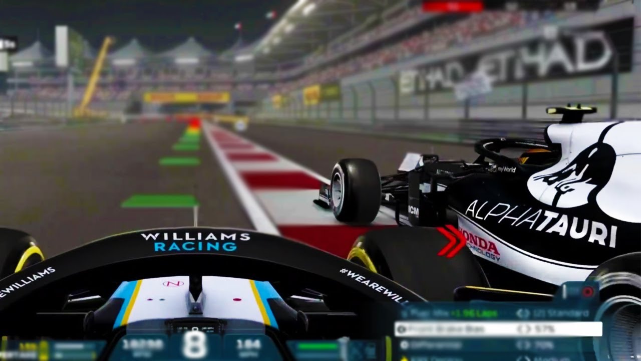 Hard Racing In F1 2021 Multiplayer - YouTube