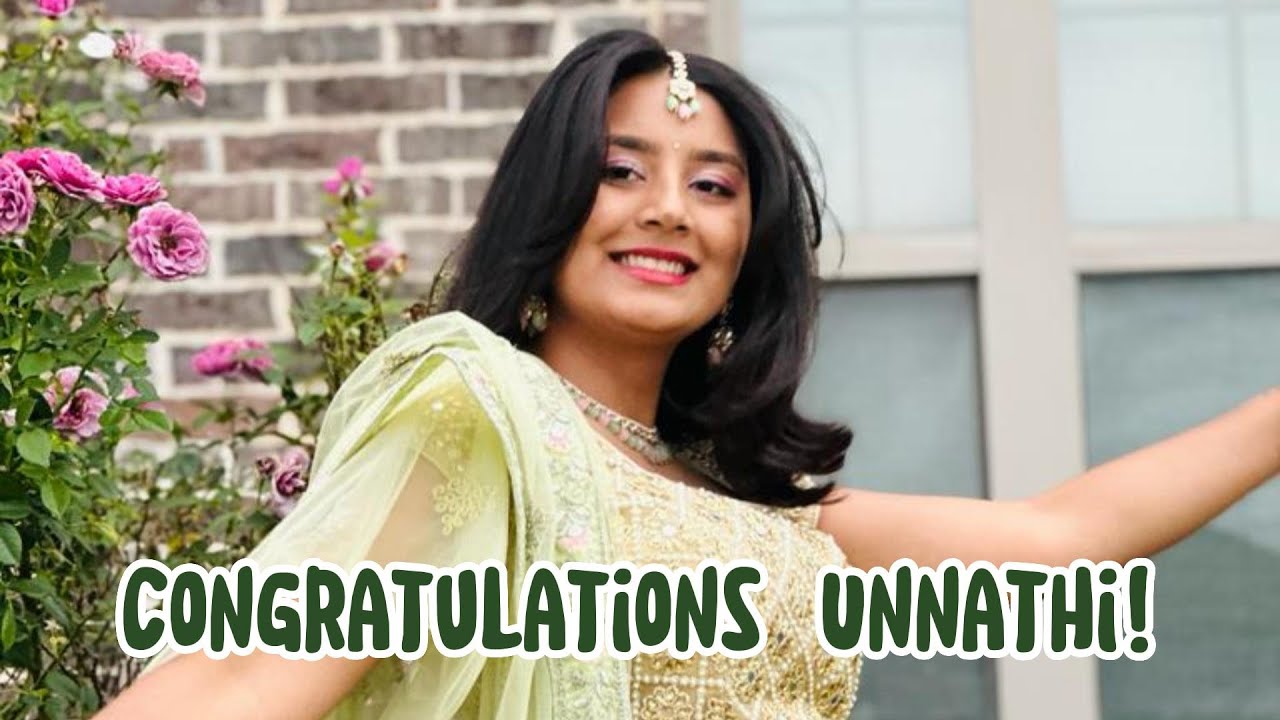 Unnathi's Graduation Video - YouTube