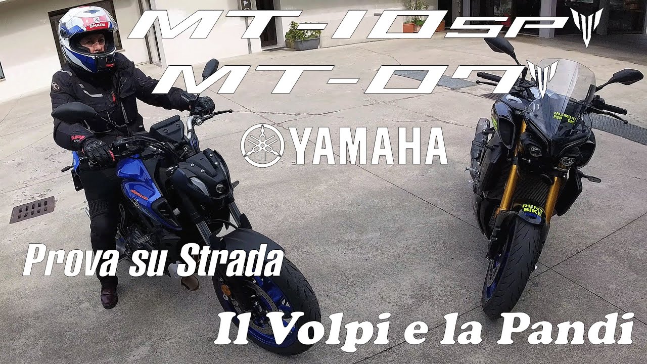 Test Ride Yamaha MT-07 e MT-10 SP - YouTube