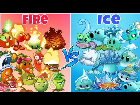 Team Fire Vs Team Ice - YouTube