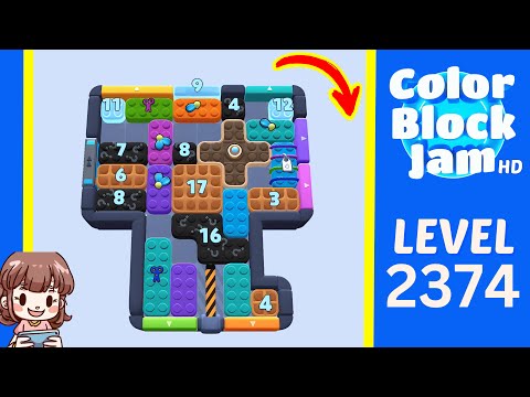 Color Block Jam Level 1464 (2374) Solution Walkthrough