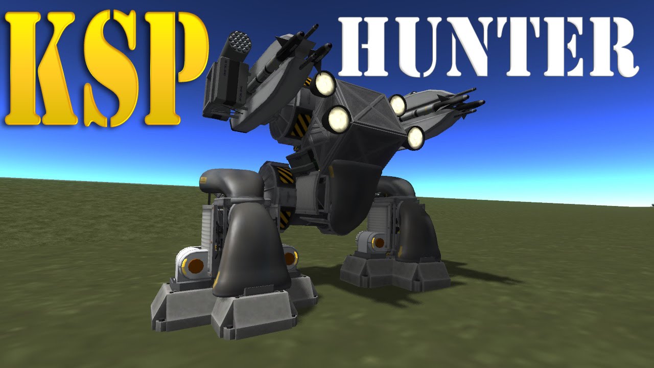 Робот Охотник Hunter Robot KSP - YouTube
