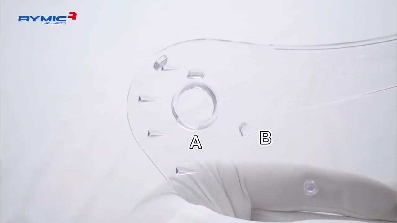 RYMIC R935 遊俠 拆裝鏡片教學 - YouTube