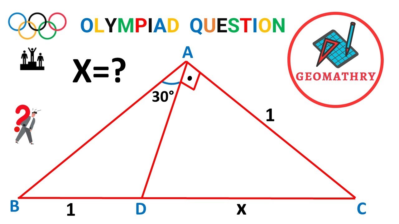 How to Find the Value of X Using 2 Different Method | Math Olympiad ...