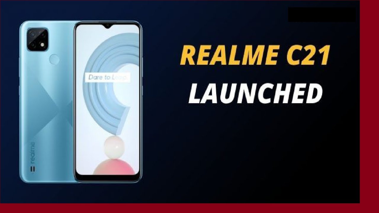 Realme C21 Price, Official Look, Camera, Design, Specifications ...