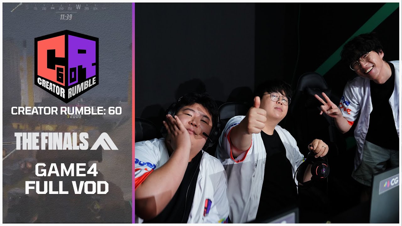 WCG 2024 Festival Creator Rumble: 60 GAME4 THE FINALS - YouTube