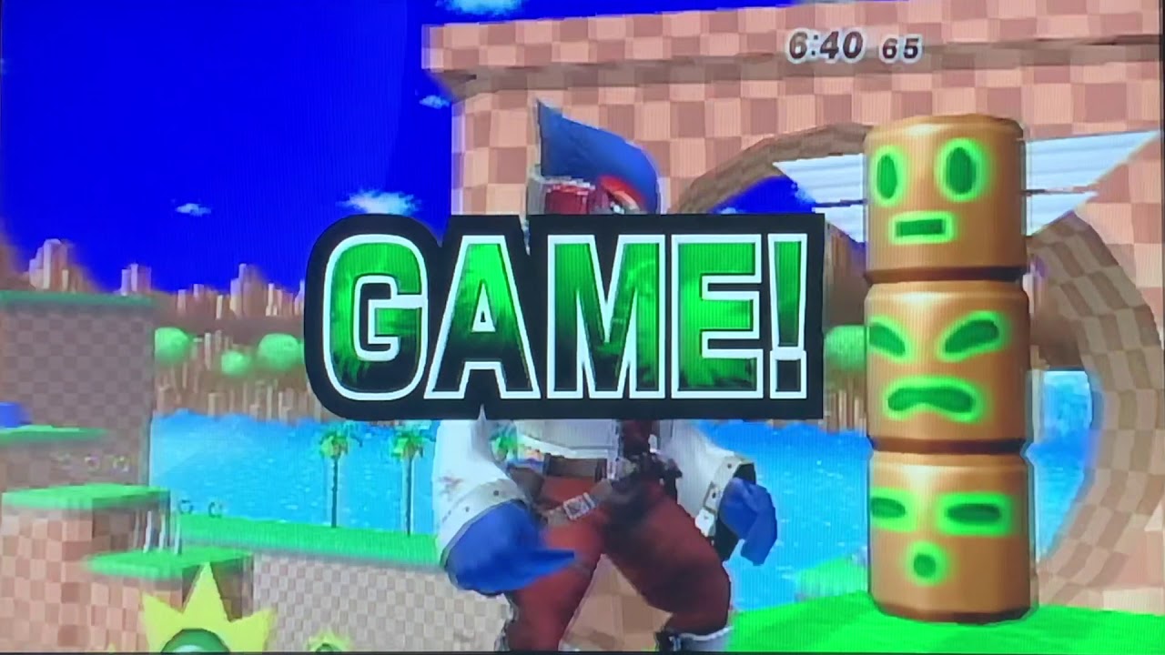 Baseball Boy Plays Super Smash Bros Brawl All Star Mode Normal Falco ...