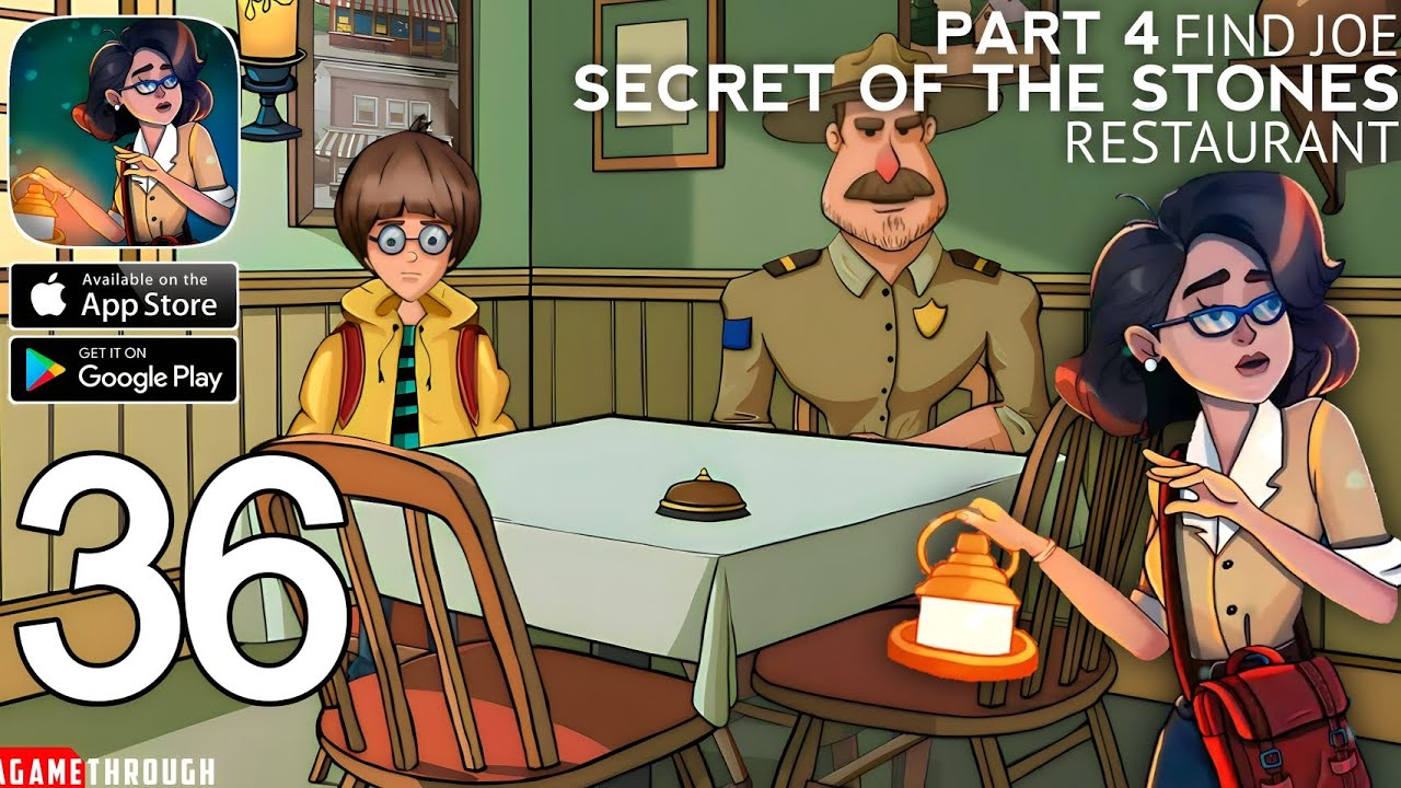 Find Joe - Secret of the Stones RESTAURANT Part 4 Walkthrough (Android ...