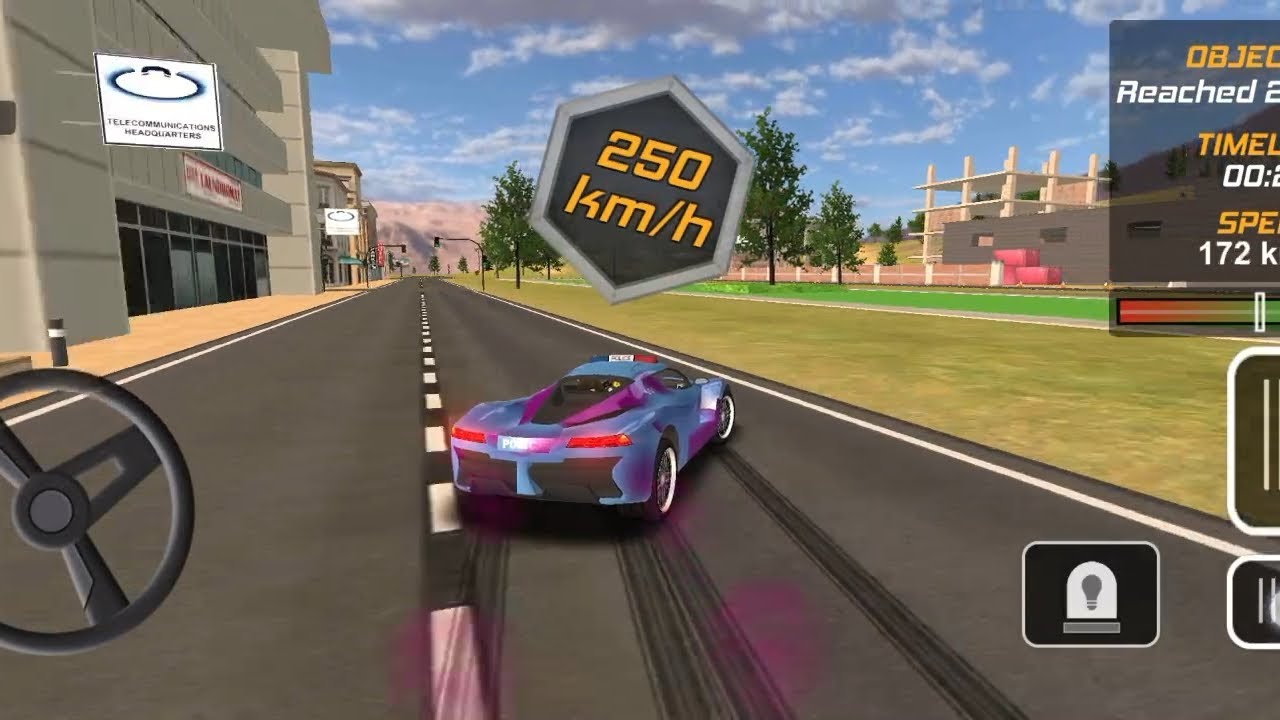 police 🚨 car 🚔 gaming 🎮full speed 🏎️250#gaming #viral #video 🙏🙏 - YouTube